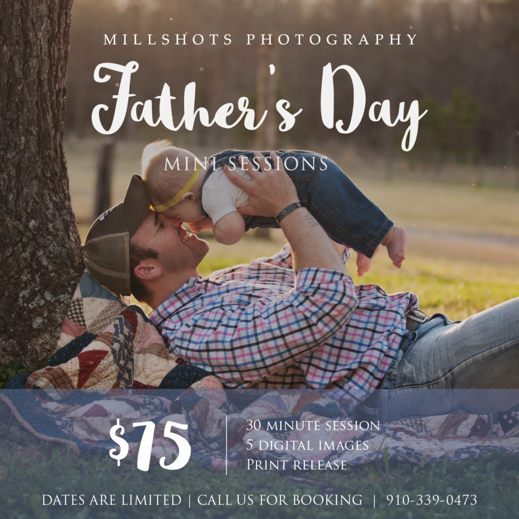 Fathers Day Mini's! | Millshots Photography